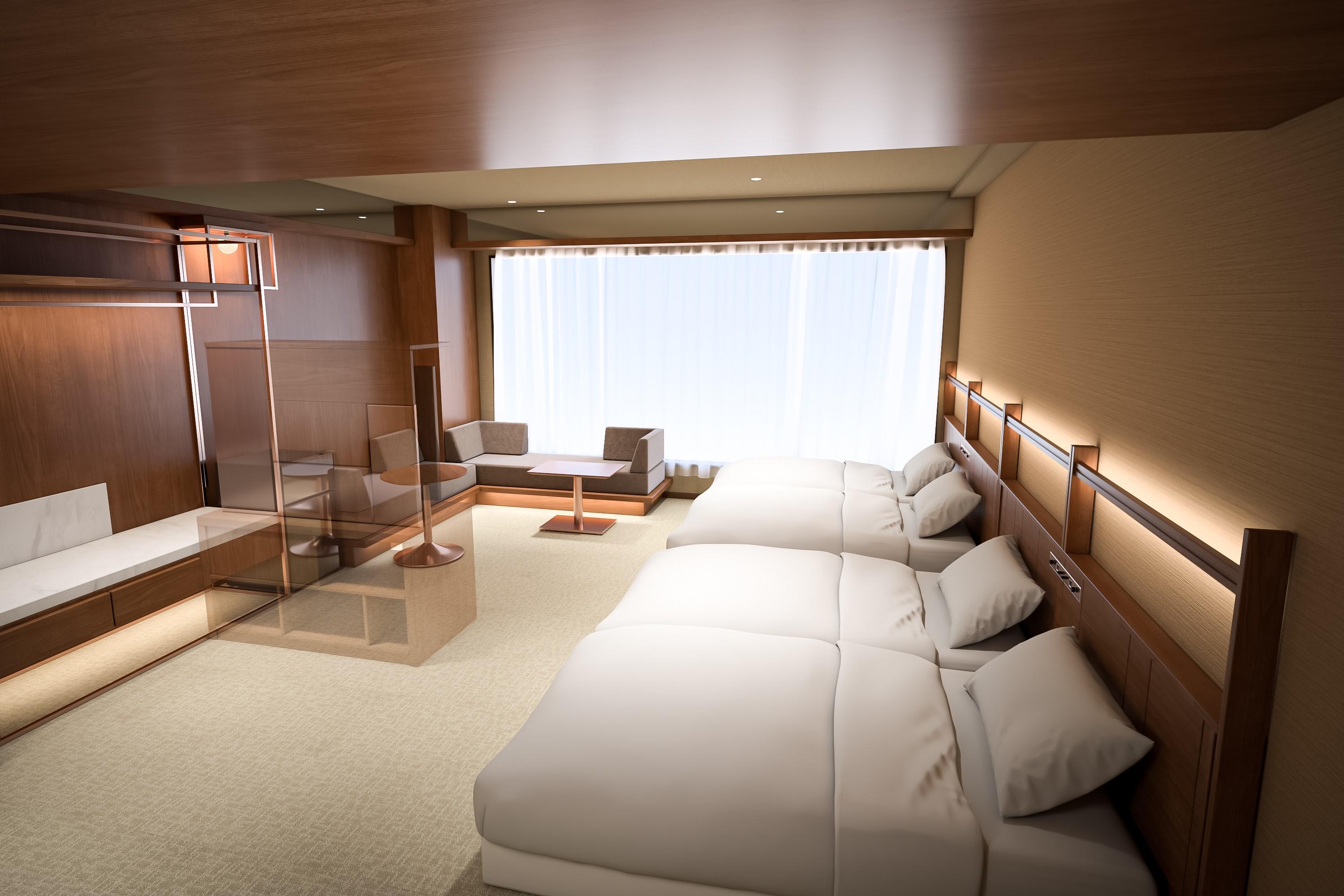 ROOMS | [Official] CANDEO HOTELS KUMAMOTO SHINSHIGAI | Reservation